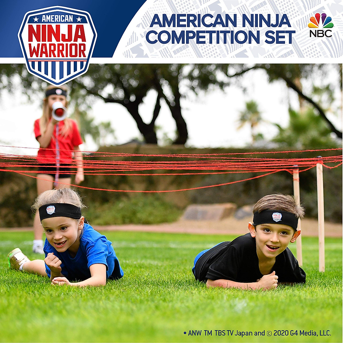 American Ninja Warrior Competition Obstacle Course - Competition Race Course - Great For Children, Teens, and Adult Athletes - Perfect Outdoor Fun Racing Obstacles For All Ages!