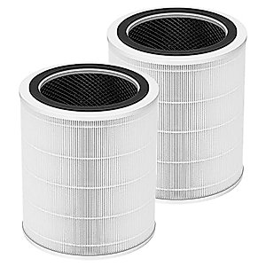 Core 400S Replacement Filter, Compatible with LEVOIT Core 400S Air Purifier Replacement Filter, High-Efficiency H13 True HEPA, Core400S-RF, 2 Pack
