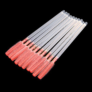 Disposable Eyebrow Brush Makeup Accessories, Mascara Wands Eye Lash Eyebrow Applicator Cosmetic Makeup Brush Tool Eyeliner Brushes Makeup Tools (black)