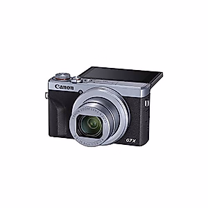 Canon PowerShot Digital Camera [G7 X Mark III] with Wi-Fi & NFC, LCD Screen and 4K Video - Silver (Renewed)