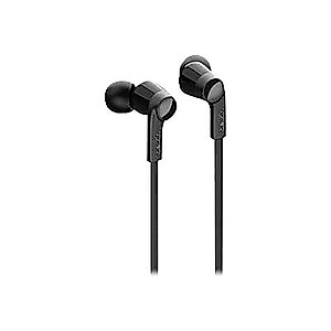 Belkin SoundForm Headphones - Wired In-Ear Earphones With Microphone- iPhone Headphones - Apple Wired Earbuds For iPhones & iPads With Lightning Connector (Black)