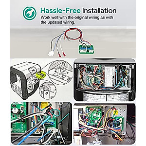 R0458100 Power Distribution Circuit Board PCB Replacement for Zodiac Jandy Heaters JXI 200, 260, 400, LXI 250, 300, 400
