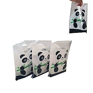 LYT Panda Party Supplies,30 PCS Panda Party Bags Panda Party Favors Gift Bags, Panda Goodie bags Treat Bags