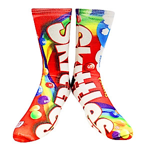 KACOLOR Mens Crazy Funny Cool 3D Print Pattern Novelty Crew Tube Socks, One Pack, M Size