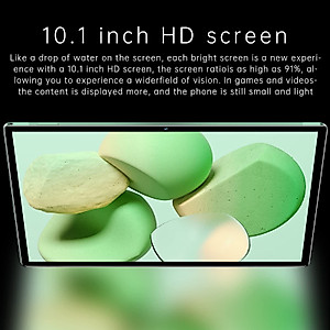 10.1In Tablet, 8 Core CPU and 256GB of Storage High Performance Computer,2.4 5GWiFi Dual Band 8MP 20MP Dual Camera Calling Tablet,1960x1080IPS Gaming Tablet for Android11