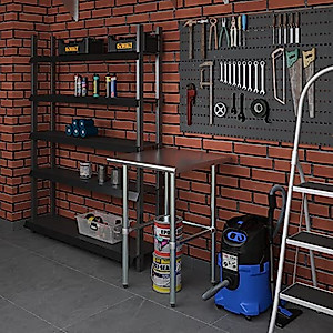 24" x 24" Open Base Stainless Steel Work Table | Residential & Commercial | Food Prep | Heavy Duty Utility Work Station | NSF