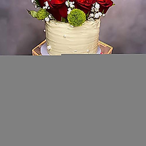 Acrylic Cake Stand, Clear Cupcake Stand Cake Holder, Cake Dessert Display Plate Serving Tray, Countertop Dessert Display Riser for Bakery Appetizer Birthday Wedding Party Baby Shower