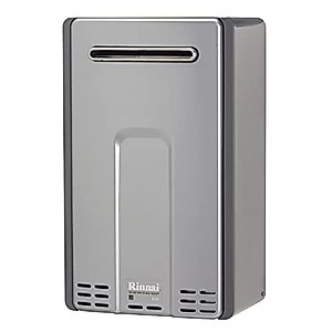 Rinnai RL94eP Non-Condensing Propane Tankless Water Heater, Outdoor Installation, Up to 9.8 GPM