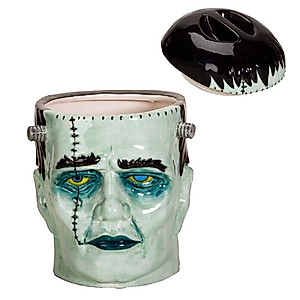 Pacific Giftware Frankenstein Head Ceramic Cookie Jar