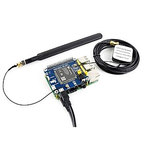 TOP1 SIM7600G-H 4G HAT for Raspberry Pi, LTE Cat-4 4G/3G/2G Communication GNSS Positioning Global Band. Supports Raspberry Pi Series Boards and Jetson Nano