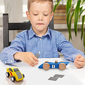 4 Pieces 3 Ounces Stick On Flex Weight for Derby Car- Cuttable Flexible Tape Weight for Easily Fine Tune Car Weight and Fastest Speed