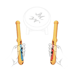 OSTENT 2 x Drumstick Game Handle Grip Controller for Nintendo Switch Joy-Con Controller