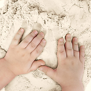 Sensory Sand White Sand Bulk Refill 10 Pounds of White