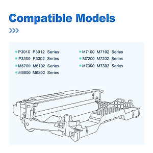 Pantum Toner Cartridge DL-410 Drum Unit Works M7102, M7202, M6802, P3012, P3302, M6702 M7302 Series Monochrome Laser Printer, Yields up to 12,000 Pages