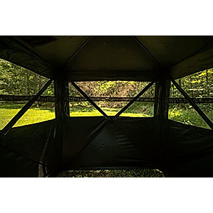 Buck Bourbon Rack House 300+ One Way Mesh Hunting Blind