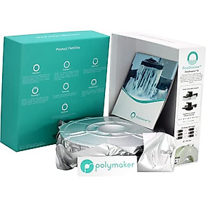Polymaker PVA Filament 1.75mm Water Soluble Filament 750g Spool - PolyDissolve S1 Support Material Filament for PLA 3D Printer Filament, Soluble PVA Filament 1.75 3D Printing PVA Dissolvable Filament