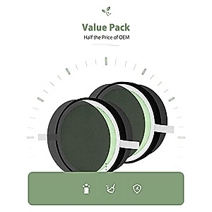 2-Pack LV-H132 Replacement Filter for LEVOIT LV-H132 Air Purifier, 3-in-1with Pre-Filter, True HEPA Filter, Replace LV-H132-RF