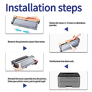 URAN ETECHWORK Compatible Toner Cartridge Replacement for Brother TN-630 TN 630 TN630 (Black,1-Pack)
