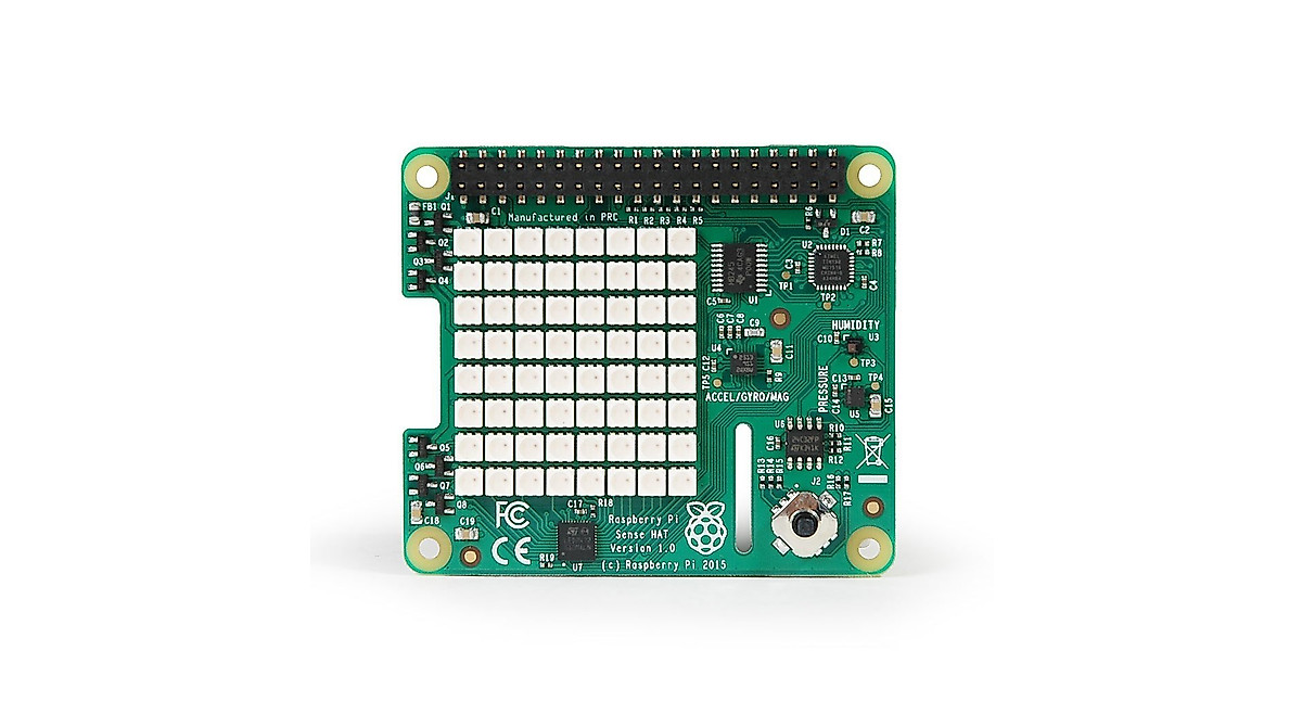 Raspberry Pi Sense HAT: Multi-Sensor Add-On Board