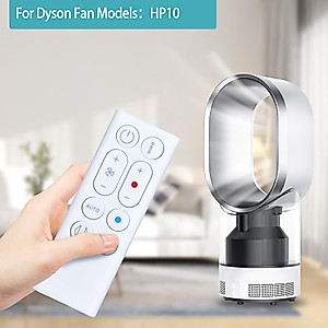 New Replacement Fan Remote Control Compatible for Dyson Purifier Hot+Cool™ Gen 1 Fan Heater HP10
