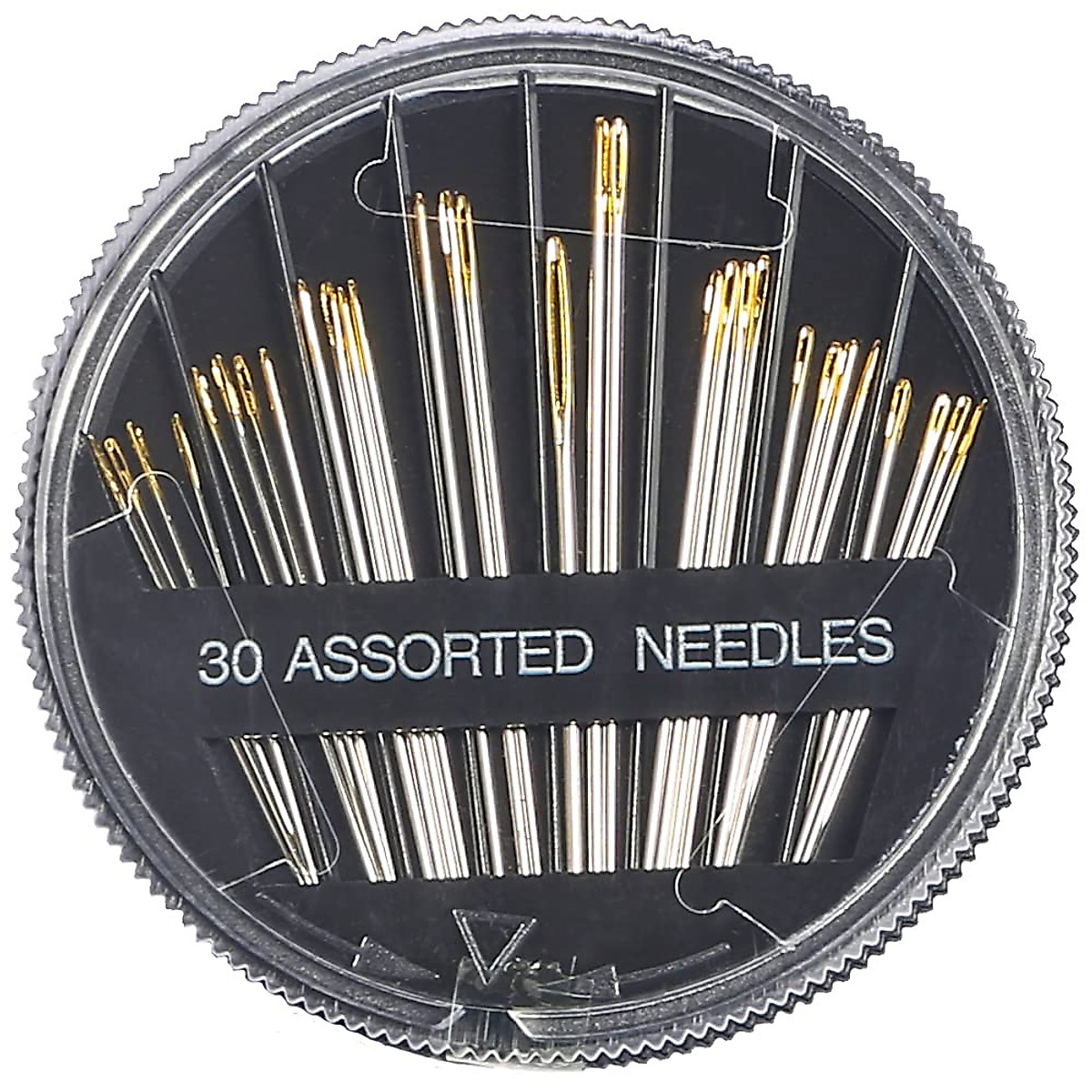 Eketirry Premium Hand Sewing Needles，30-Count Assorted Needles for Sewing Repair, 6 Different Sizes Sewing Needles with 2 Threaders (1)