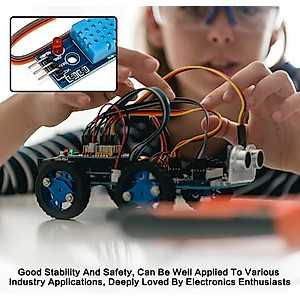 100 Pcs Led Diode Kit, YIWANSON Small 5mm Single Clear Light Electronics Micro Lamp 2V Arduino Lighting Kit for Models, Science Project, Circuit Board, Christmas Lights Decor, Green, 5mm Green