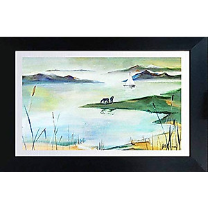 Lake I (Scenic Decor Art Framed)
