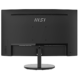 MSI Pro MP271C, 27", 1920 x 1080 (FHD), Curved VA, 75Hz, FreeSync, TUV Certified Eyesight Protection, 1ms, HDMI, Tilt