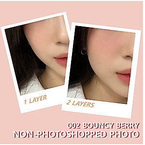 I'm Meme Blush - Bare Cheek Liquid | Lightweight with Sheer Pigmentation, Natural Rosy Finish, Portable, 002 Bouncy Berry, 0.10 Oz