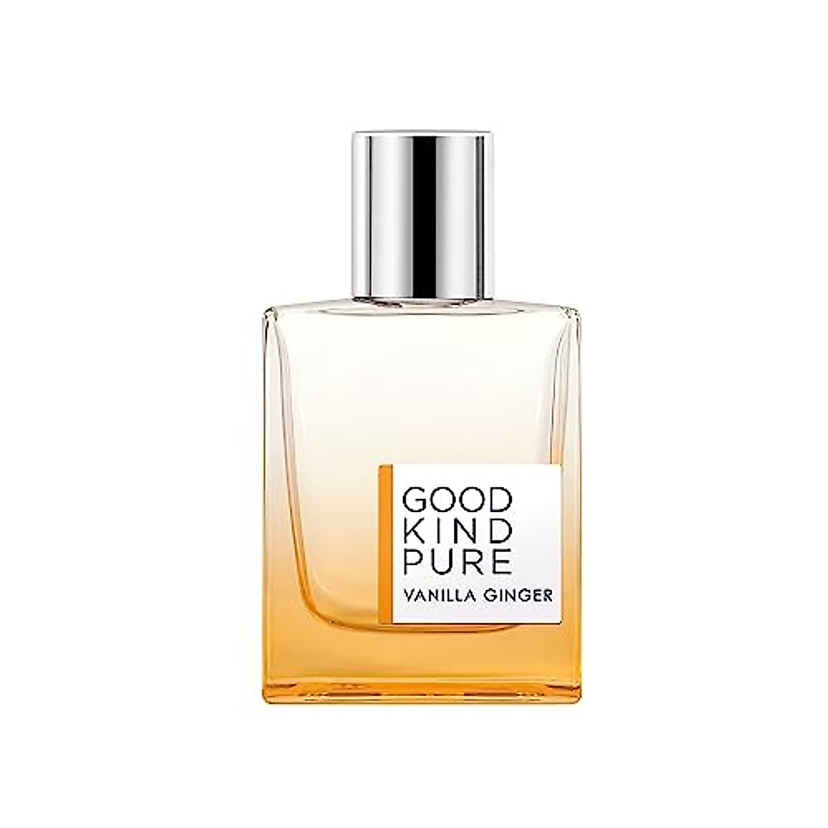 Good Kind Pure Vanilla Ginger Eau de Toilette Spray - Energizing, Gourmand Fragrance - A blend of Casablanca Lily & Warm Vanilla - Clean, Vegan, & Long-Lasting Formula - 1.0 Fl Oz