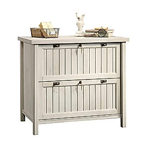 Sauder Costa Lateral File, Chalked Chestnut finish