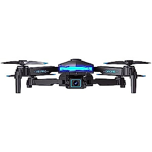 Foldable RC Quadcopter Drone With Single 4K FPV Camera For Kids And Adults, Mini RC Airplane WiFi RC Drone, One Button Start, Smart Obstacle Avoidance, Mutifunctional Helicopter