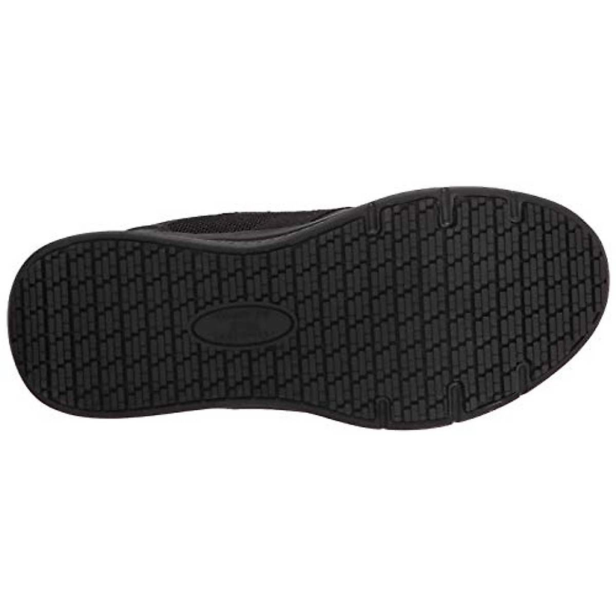 Skechers Women's Lace up Athletic Food Service Shoe, Black, 7