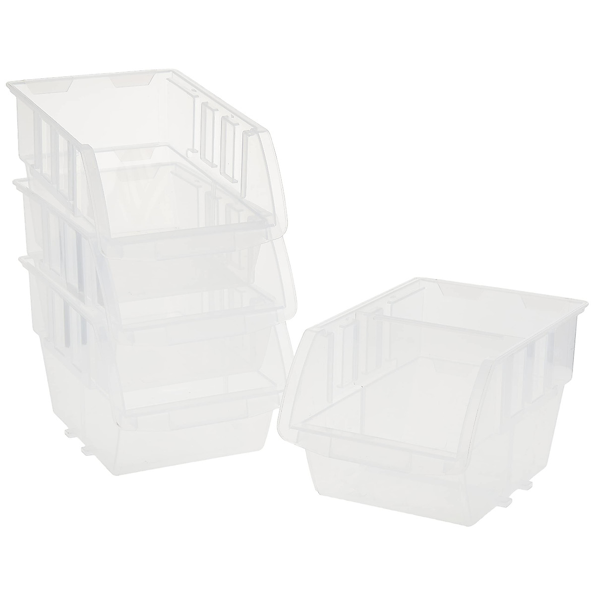 Performance Tool W5173 Dual Position Tilt Storage Organizer Bins for Toys/Parts/Sewing/Legos & More (Medium)