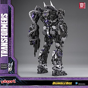 YOLOPARK Transformers Toys Shockwave PLAMO,Bumblebee The Movie,Highly Articulated 11.8 Inch No Converting Transformers Action Figures,Collectible Toys for Boys and Girls Ages 15 Year Old and Up