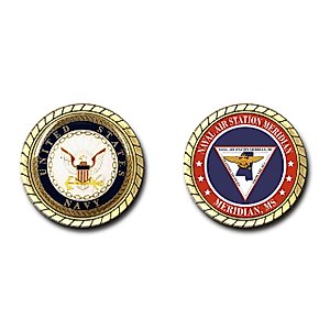 Naval Air Station Meridian Challenge Coin - Officially Licensed