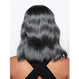 Bundle - 4 Items: Velvet Wavez Wig by Rene Paris, Christy's Wigs Q & A Booklet, BeautiMark Synthetic Shampoo & Wide Tooth Comb - Color: Polar Sky