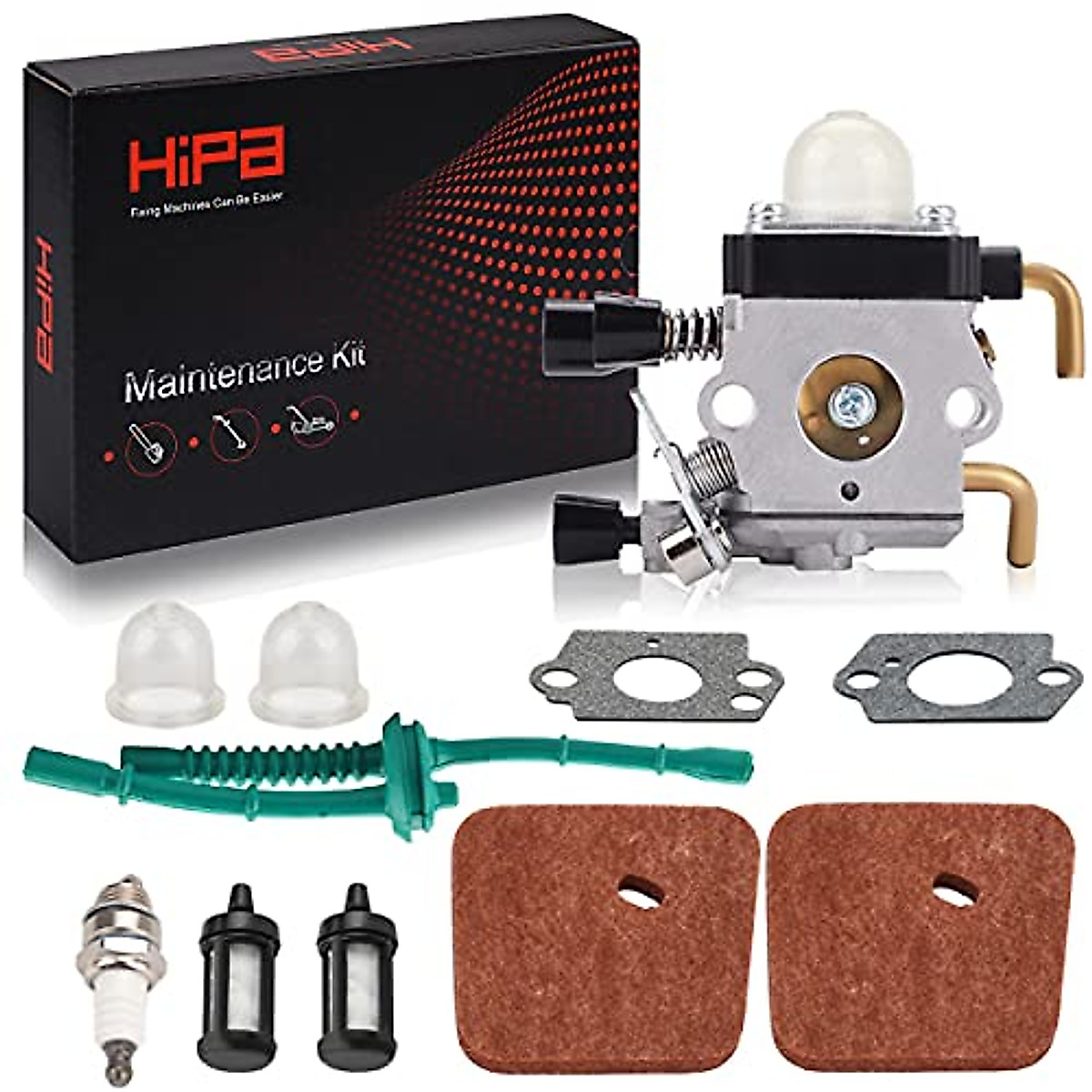 Hipa C1Q-S97 FS38 FS55R Carburetor for STIHL FS55 FS55R FS38 FS45 FS46 KM55 HL45 FS45L FS45C FS46C FS55C FS55RC String Trimmer Weed Eater Parts