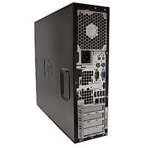 HP ProDesk 6200 Small Desktop Computer (SFF) | Quad Core Intel i5 (3.20GHz) | 8GB DDR3 RAM | 1TB HDD Hard Disk Drive | Windows 10 Pro | 24in Monitor | RGB Mouse, Keyboard + Speakers (Renewed)