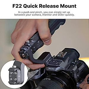 FALCAM F22 Camera Top Handle Quick Release Quick Release System Camera Video Shooting Accessories Filming, Detachable Handle Grip Sling Mode Camera Monopod