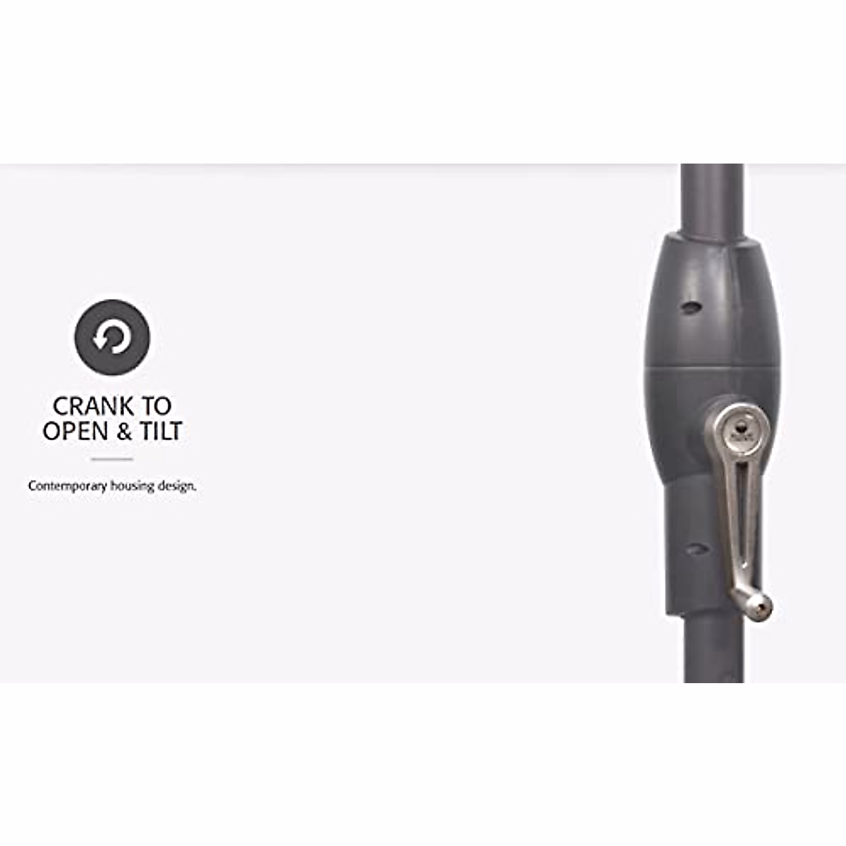 Treasure Garden 8 x 10-Foot Deluxe Auto-Tilt Rectangular Market Umbrella with Bronze Frame and Obravia2 Fabric: Forest Green