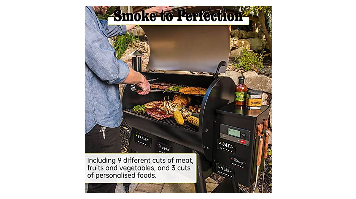 12 Pack Pellet Grill Magnet Labels for BBQ Lovers
