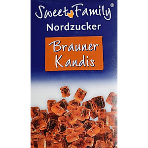 Nordzucker, Brauner Kandis (SweetFamily) 500g, Brown Sugar Candy