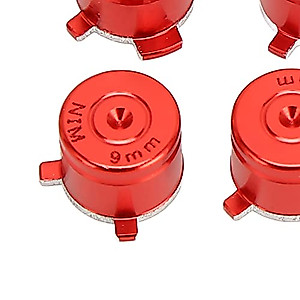 Game Controller Button Gamepad Metal Button Aluminum Alloy D Pad ABXY Fabric