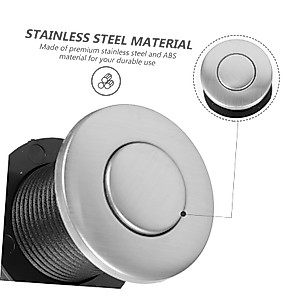 Homoyoyo 2 Sets Pneumatic Switch Disposal Buttons Garbage Air Switch Garbage Disposal Button Cordless Air Kit Disposal Air Kraus Bath Garbage Disposal Accessories Massage Abs Part