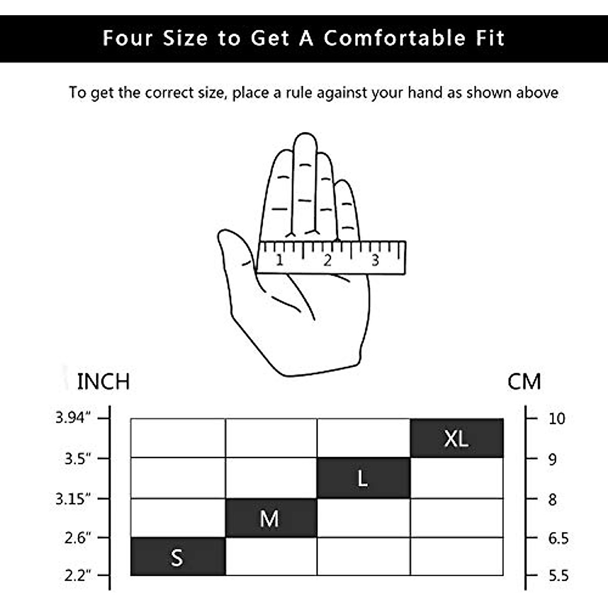 Duerer Arthritis Compression Gloves Women Men for RSI, Carpal Tunnel, Rheumatiod, Tendonitis, Fingerless Gloves for Computer Typing and Dailywork (Black, M)