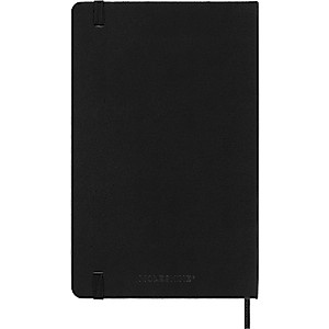 Moleskine Classic 18 Month 2022-2023 Weekly Planner, Hard Cover, Large (5" x 8.25"), Black