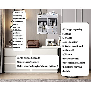 AIDLGPPCP Bathroom Wall Cabinet Bathroom Cabinet Small Bathroom Wall Cabinet Medicine Cabinets Bathroom Countertop Cabinet Stylish Bathroom Countertop Cabinet with Medicine and Wall Cabinet Features