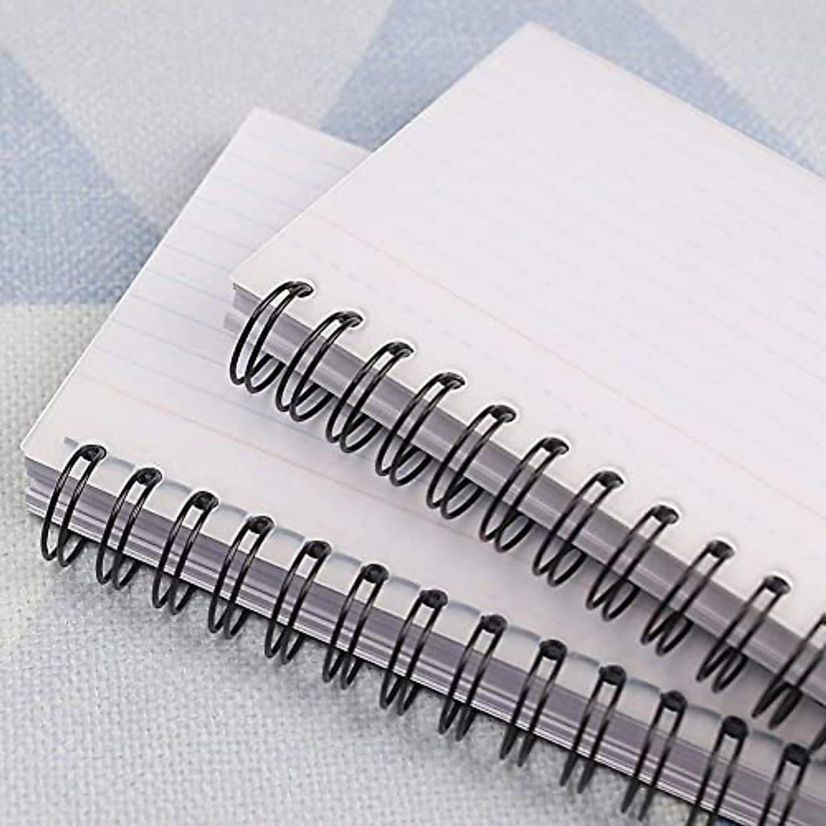 Koogel 400 Pages Index Card, 3 x 5 Inch White Learning Card Note Cards 8 Pack of White Paper Ring Index Cards Bulk Index Cards for Home School Office