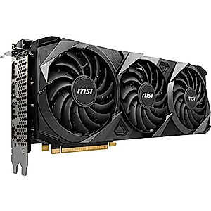 MSI Gaming GeForce RTX 3070 Ti 8GB GDRR6X 256-Bit HDMI/DP Nvlink Tri-Frozr 2 Ampere Architecture OC Graphics Card (RTX 3070 Ti Ventus 3X 8G OC)